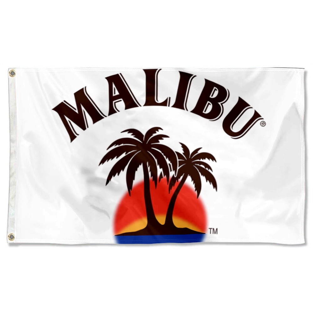 Yanbooch malibu rum white tropical whiskey vodka Flags Banner Home Yard ...