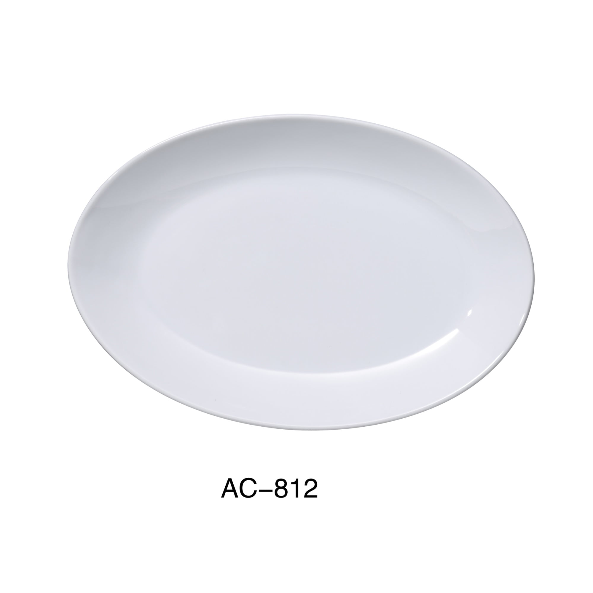 Yanco AC-812 Abco 12" X 8 1/2" DEEP COUPE PLATTER 20 OZ , Porcelain ...