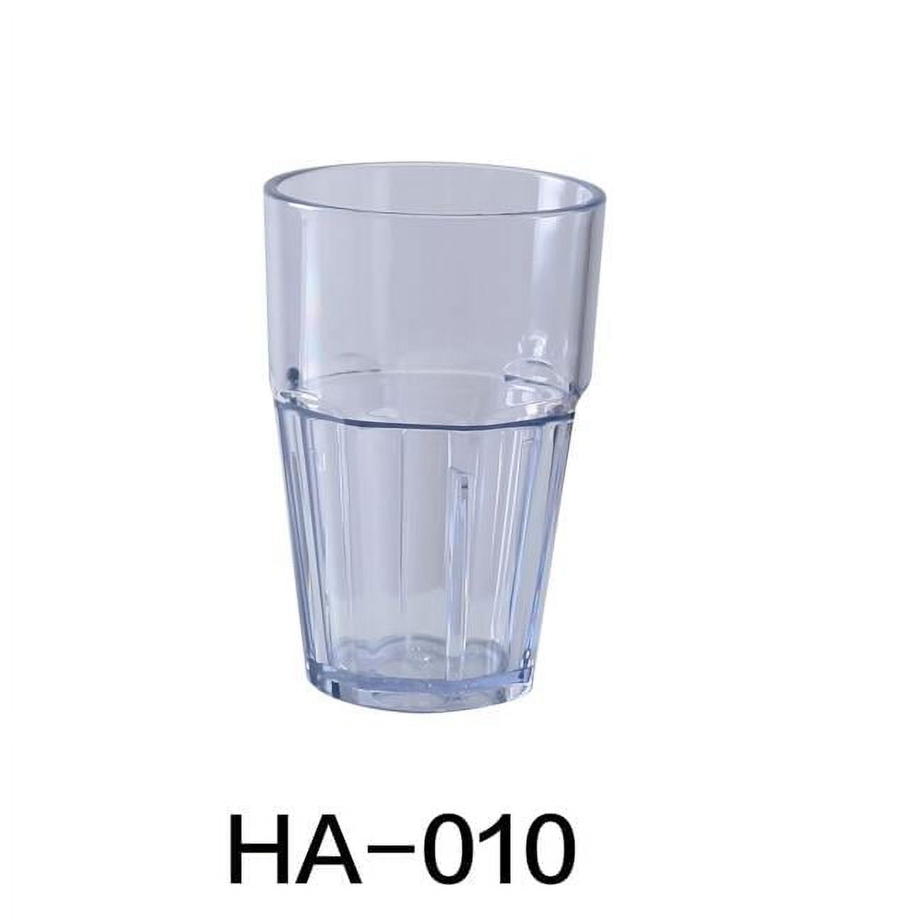 Yanco HA-010 10 oz Hawaii Double Rocks Tumbler, Clear - 3 x 4.75 in. - Pack of 72 - Walmart.com