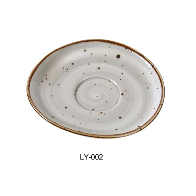 Yanco LY-002 Lyon 6.5 in. Saucer, Reactive Glaze - Pack of 36 - Walmart.com