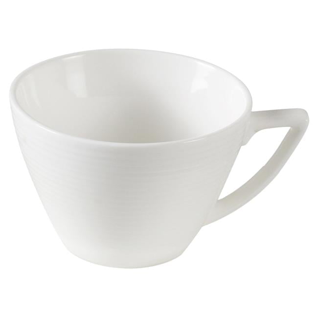Yanco SH-001 Porcelain Coffee & Tea Cup, Bone White - 7 oz - Pack of 36 ...