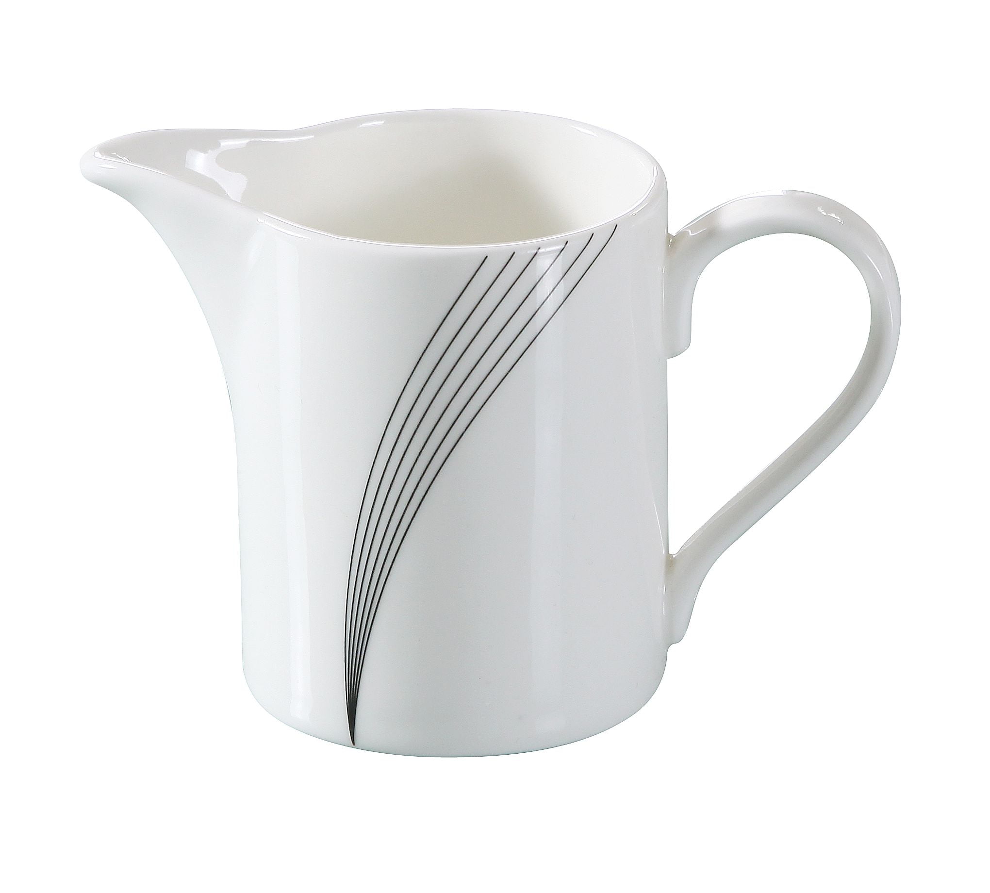 Yanco UR-PC Urban Line, Chinaware 3 1/8" X 3 1/2" CREAMER 6.5 OZ, White ...