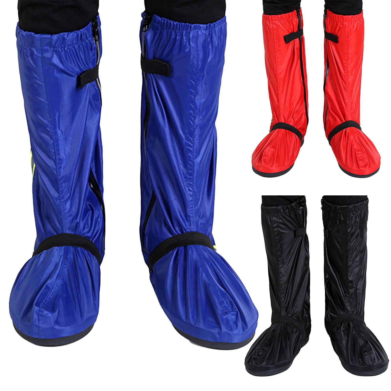 Yanerim 1 Pair Overshoes Reusable Rain Boots Waterproof Protective Shoe ...