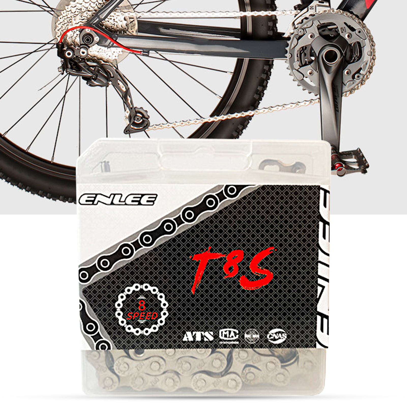 Yanerim 1 Set 8/9/10/11/12s Bicycle Chain Full Plating Heat Treatment ...