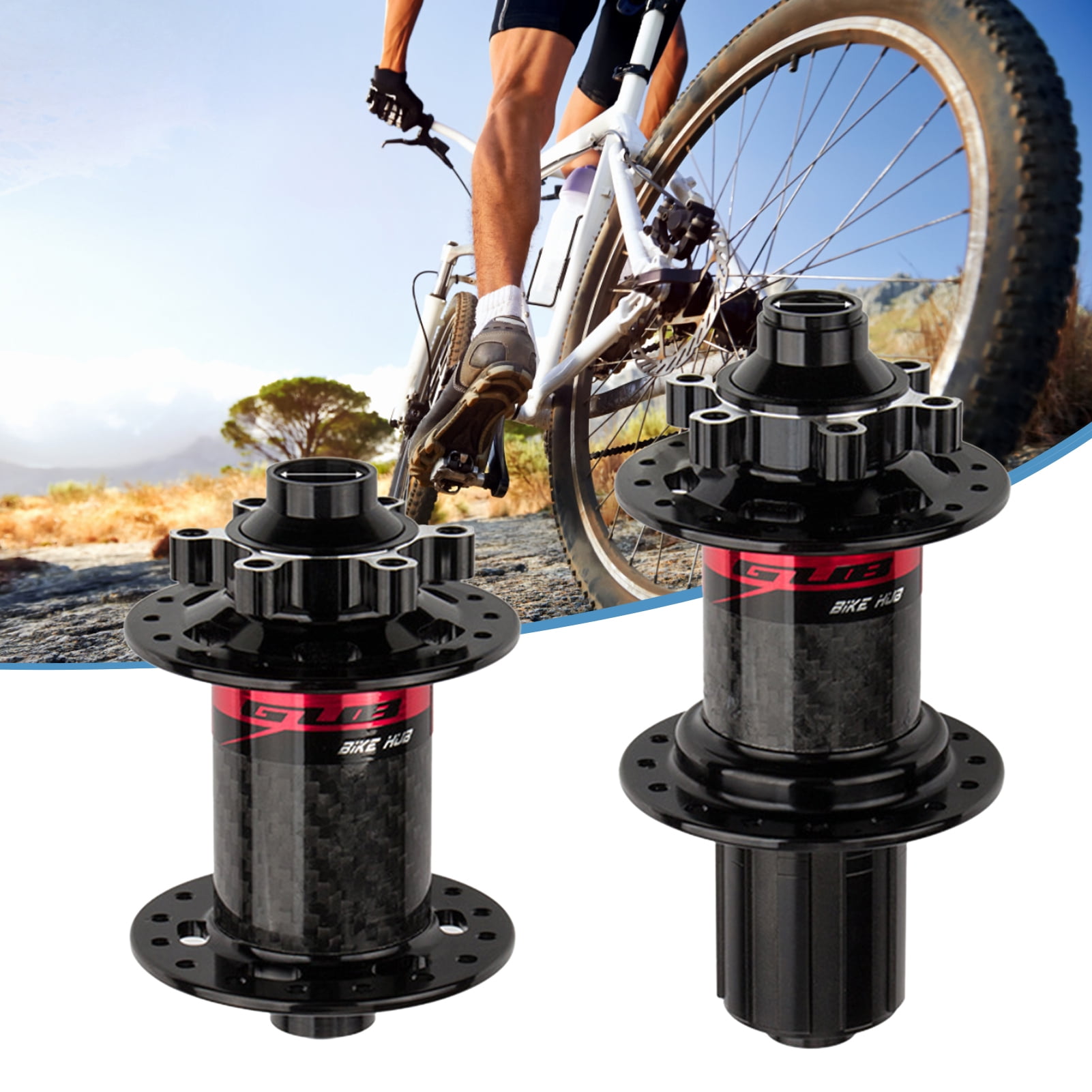 Yanerim 1 Set GUB 1451 MTB Hub Quick Release Wear Resistant Carbon ...