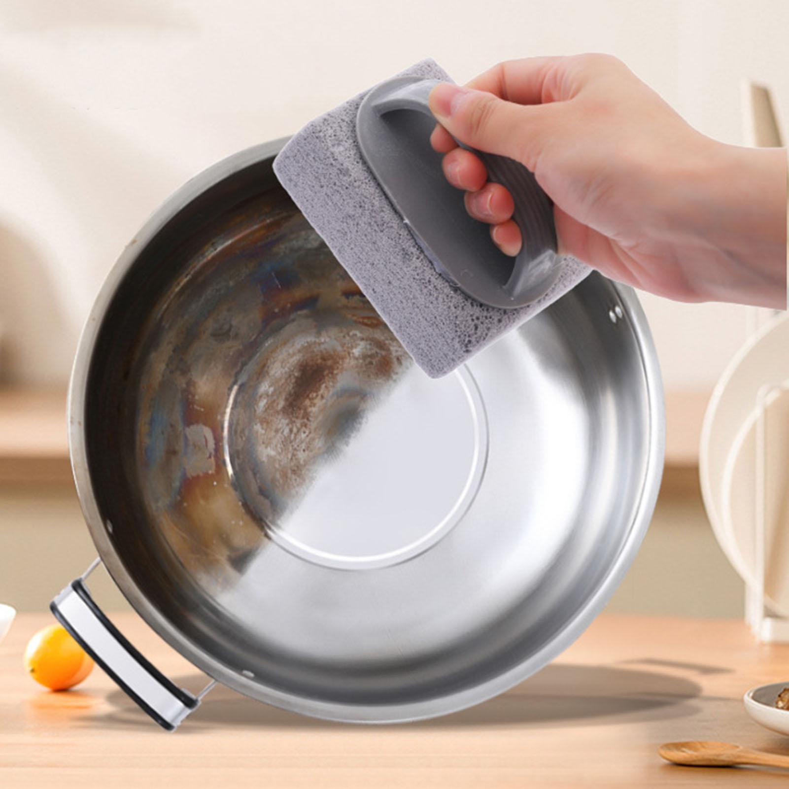 Yanerim 1 Set Pool Cleaning Bricks with Handle Handheld Pool Cleaning ...