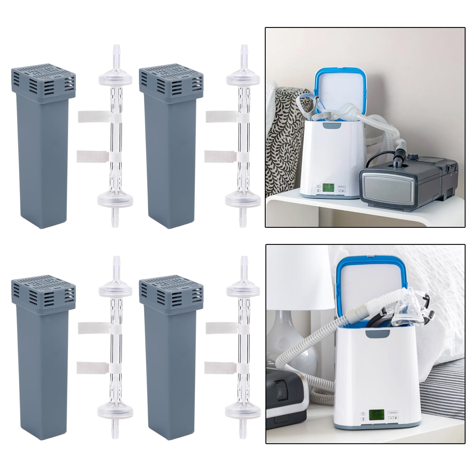 Yanerim 4Pcs Filter Replacement Kit with Check Valves Super ...