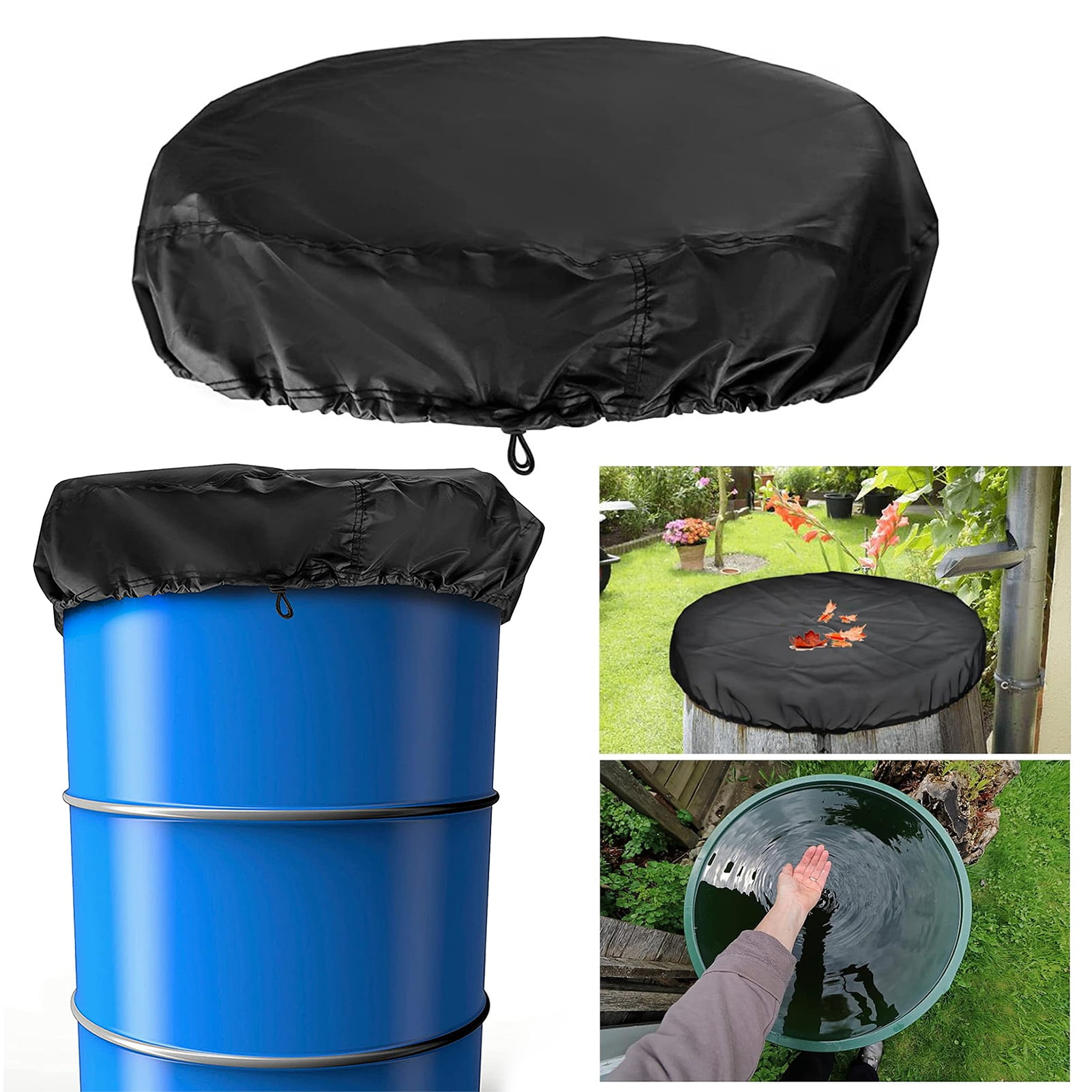 Yanerim Chemical Barrel Dust Cover with Drawstring Adjustable ...