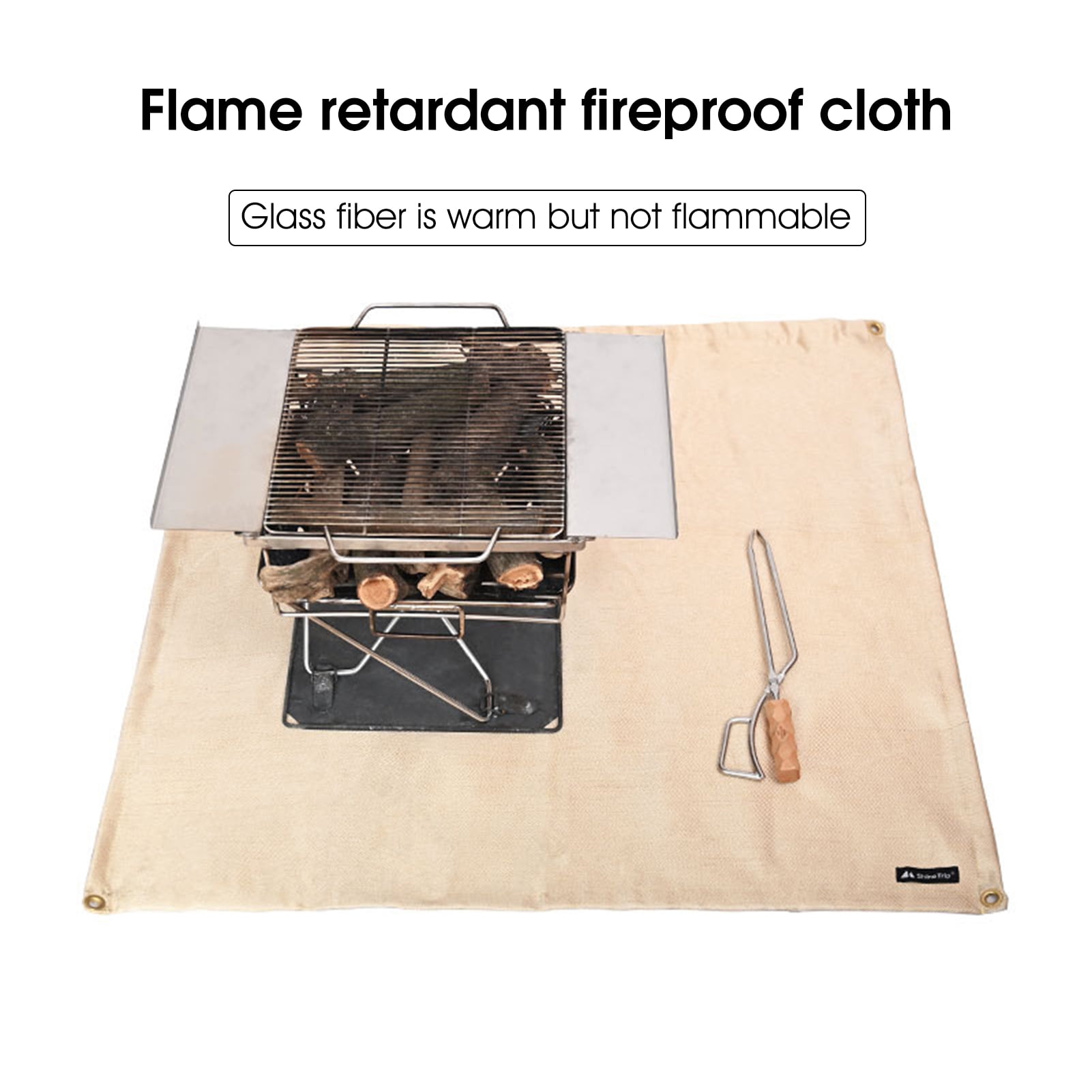 Yanerim Fireproof Cloth High Temperature Resistance Non-flammable ...