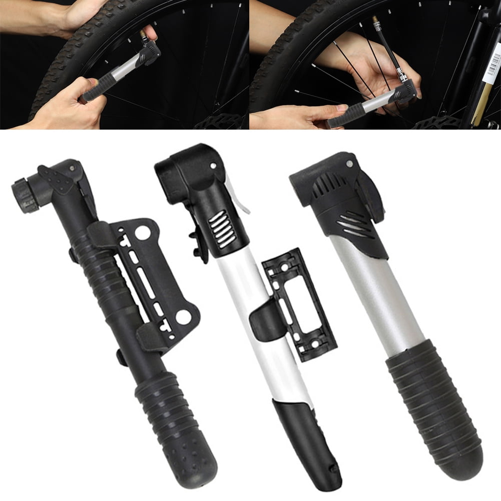 Yanerim Hand Mini Bicycle Tire Air Inflator Ball Needle Valve MTB ...