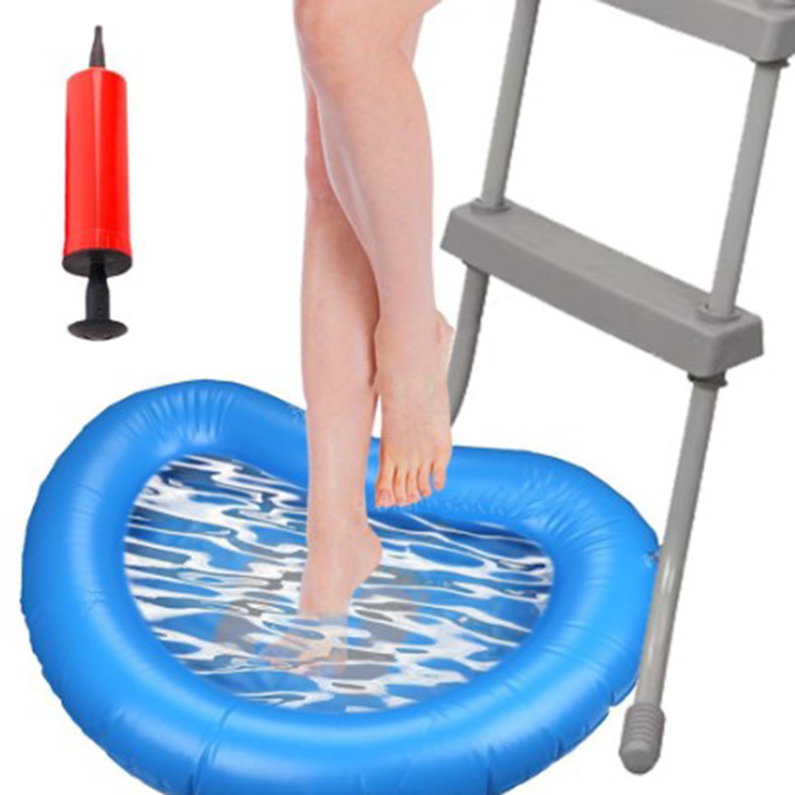 Yanerim Inflatable Footbath Basin with Massage Function Pump Foot Wash ...