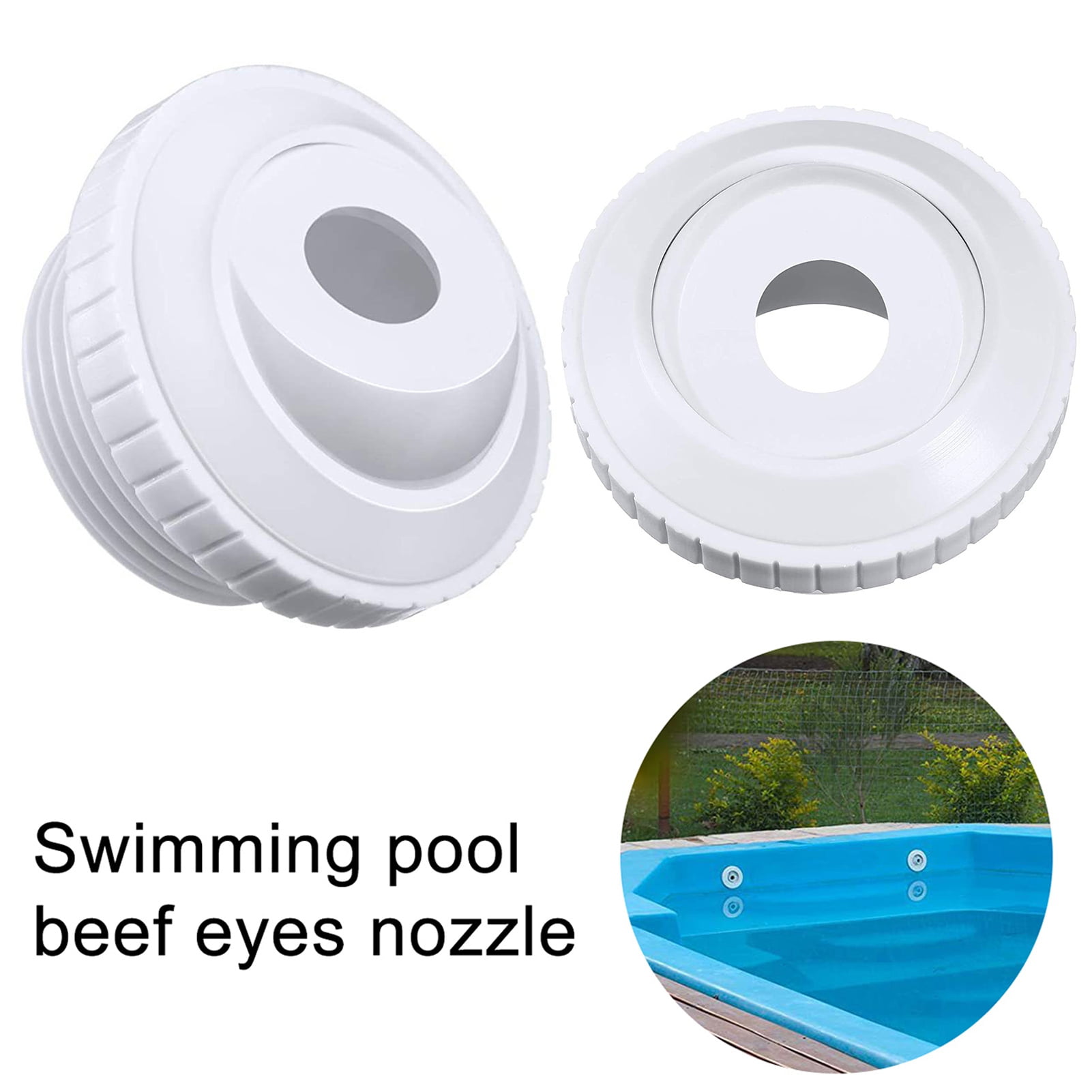 Yanerim Pool Jet Nozzles 3/4-Inch Pool Eyeball Jet SP1419D Opening ...
