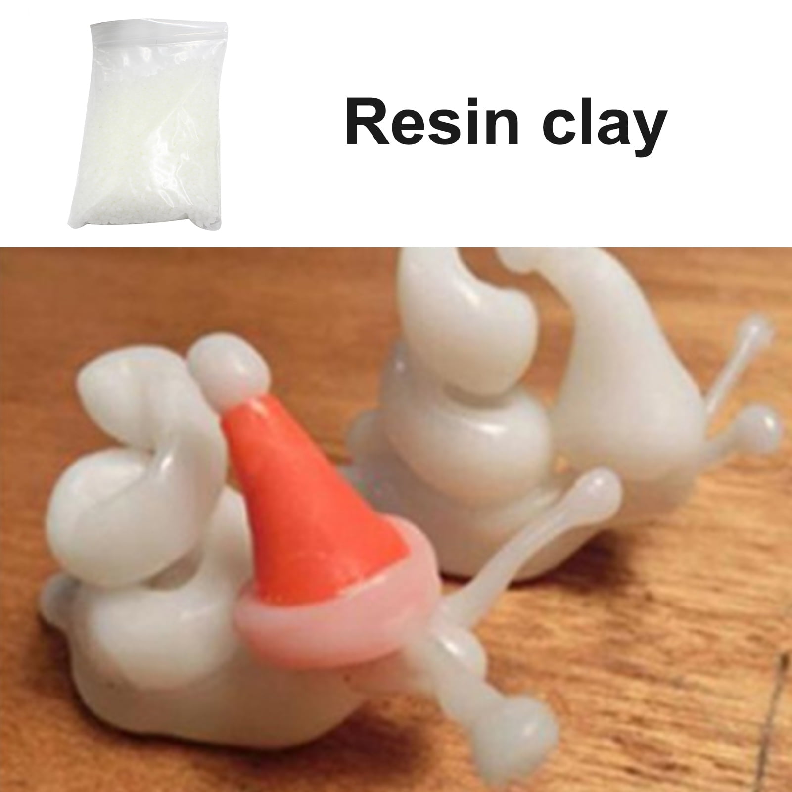 Yanerim Resin Clay DIY Moldable Plastic Pellets Shape Mold Reusable ...
