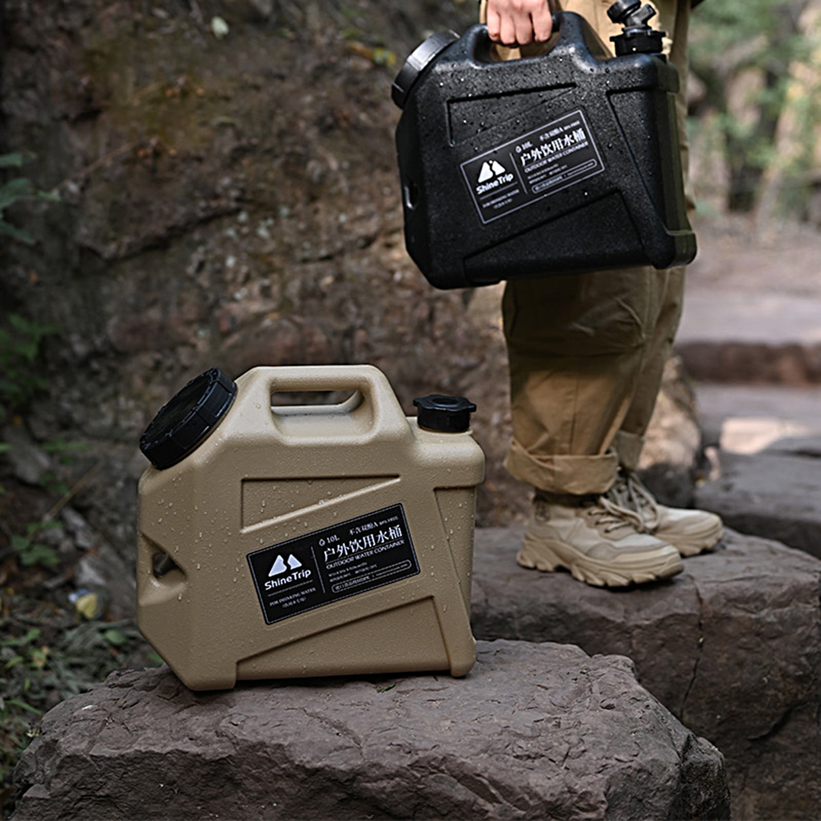 Yanerim ShineTrip Water Bucket Large Capacity Water Storage Portable ...