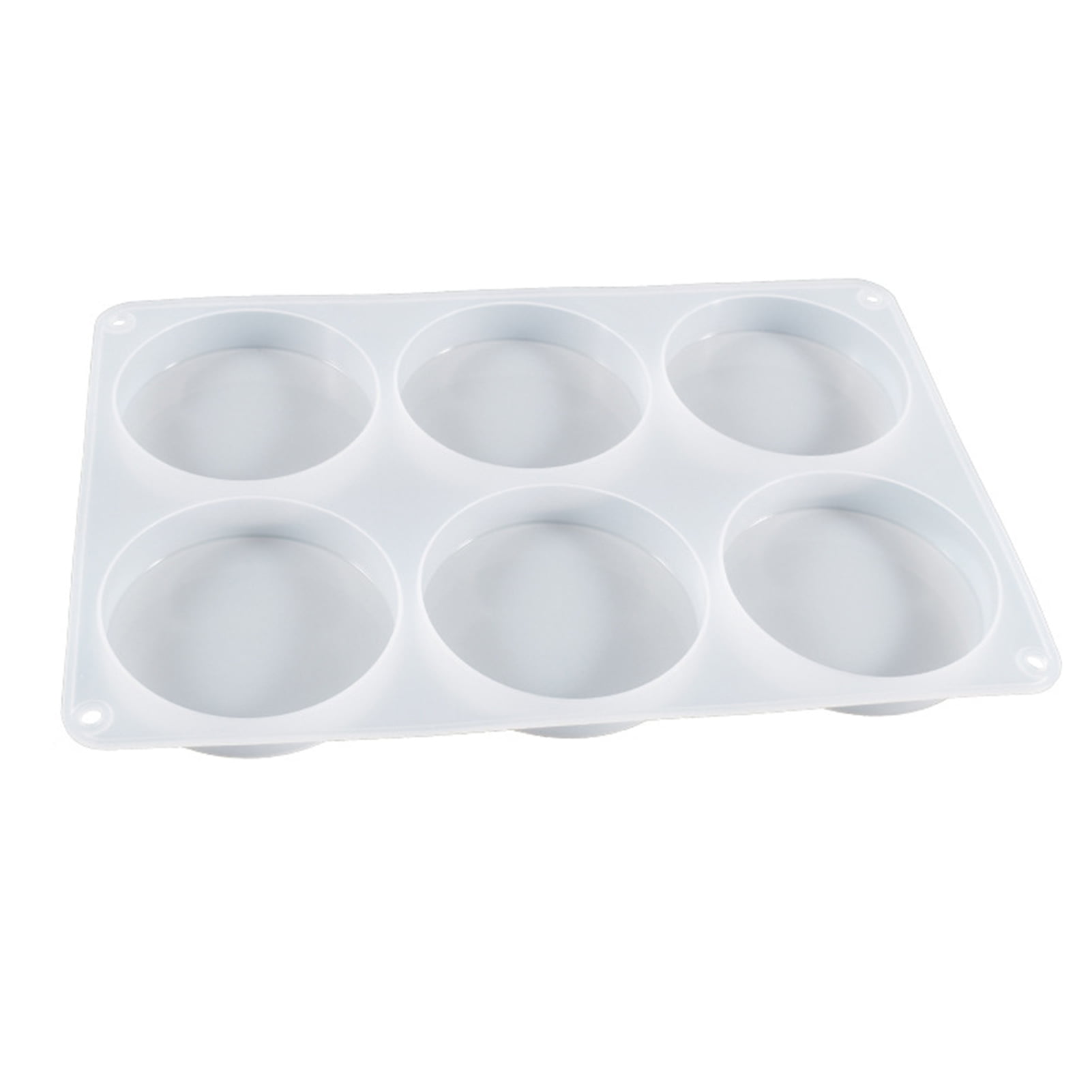 Yanerim Silicone Resin Molds for Epoxy Large Round Mold with 6 Cavities ...