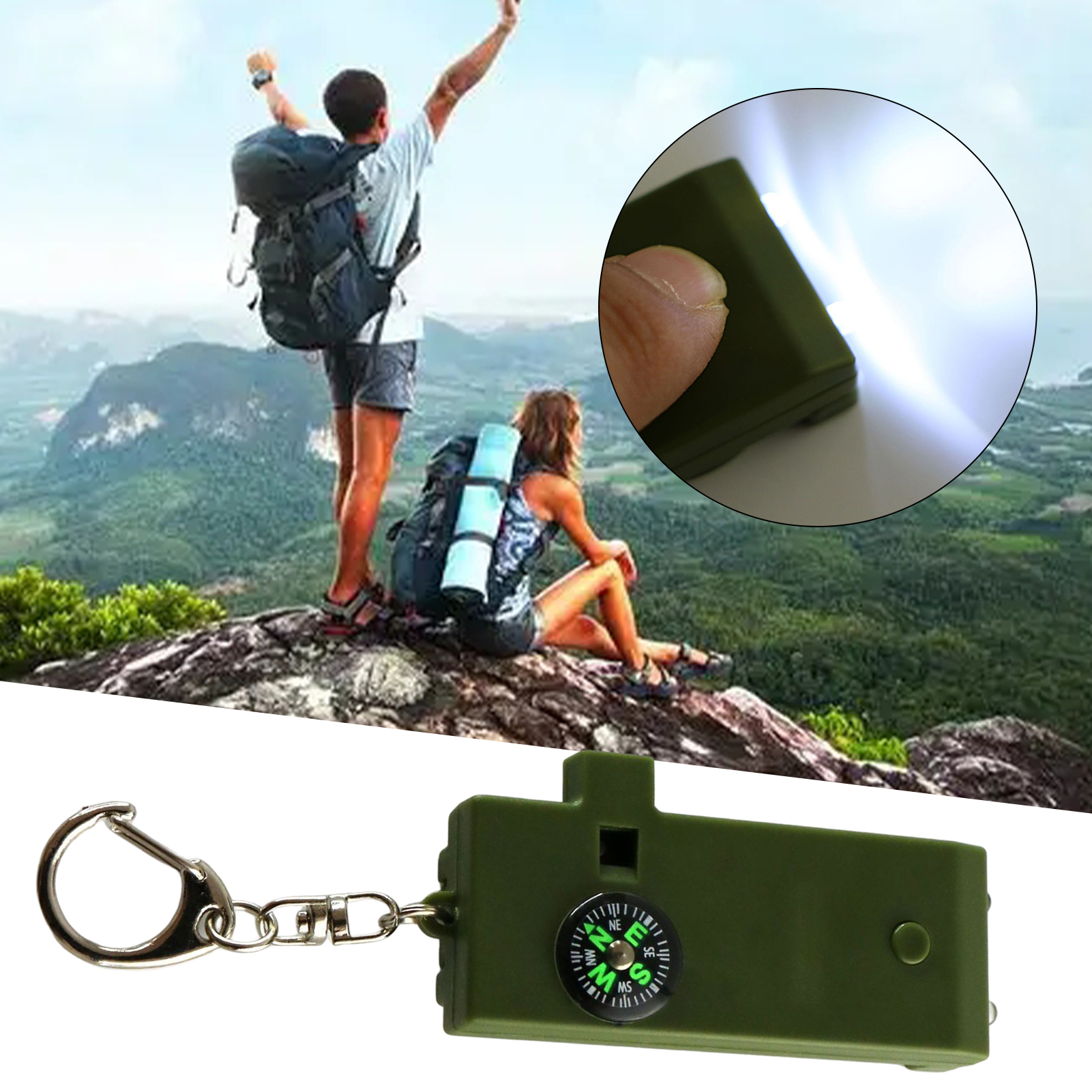 Yanerim Survival Whistle High Decibel Anti-drop Waterproof Multipurpose ...