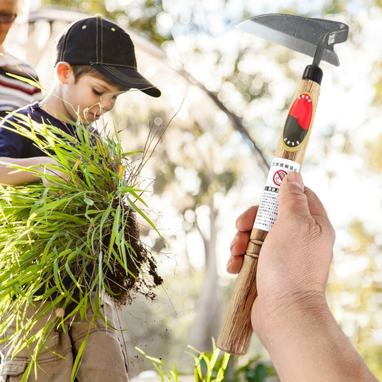 Dutch Hoe Hand Hoe Safety Sickle For Weeding And Cultivating FINPAN ...
