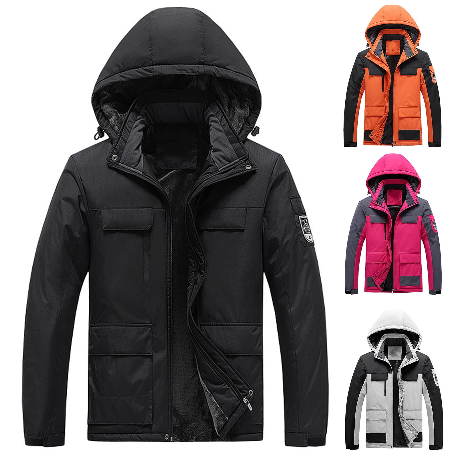Yanerim Women Winter Waterproof Ski Warm Snow Coat Windbreaker Hooded ...
