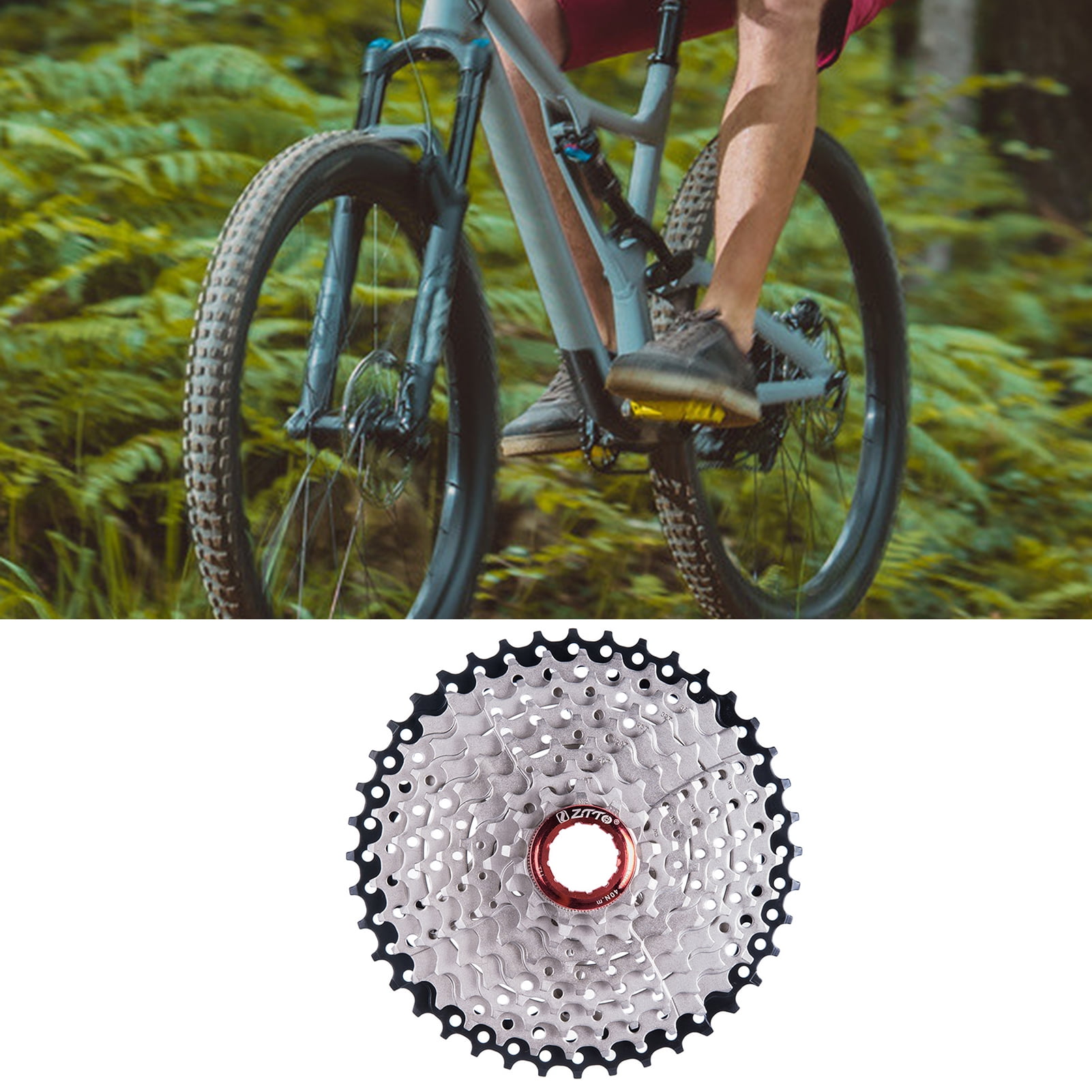 Yanerim ZTTO 11-40T Practical 9-speed Bicycle Flywheel Cycling ...