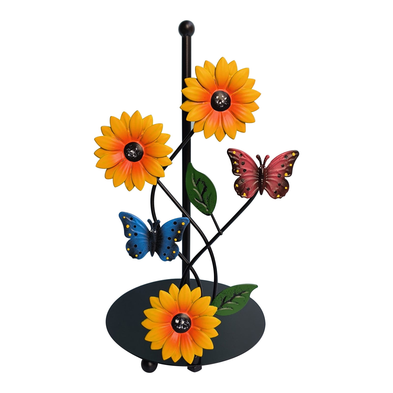 YangJinLian Paper Towel Holder Countertop,Sunflower Kitchen Paper Towel ...