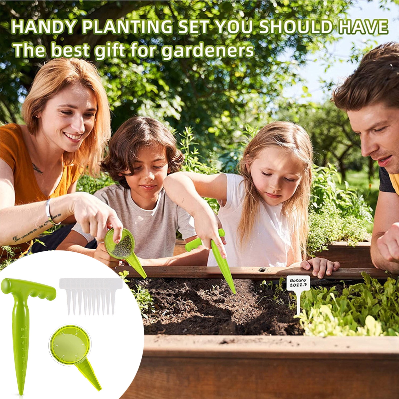 YangJinLian Seed Spreader Handheld Seed Planter Tool Seed Sower for ...