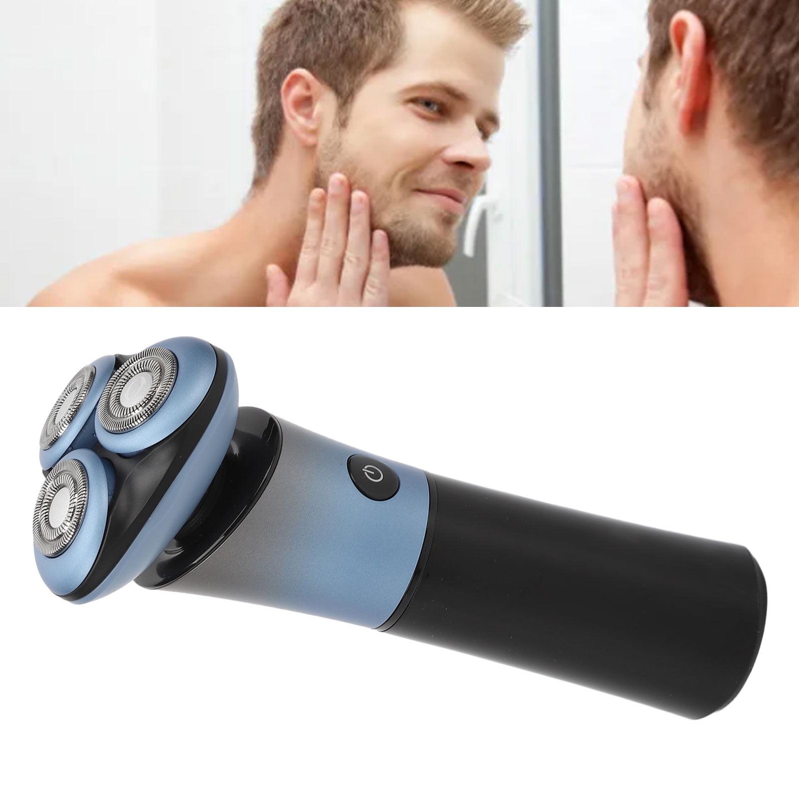 YangMei12 Rotation Beard Trimmer Electric 3 Heads Full Body Wash ...