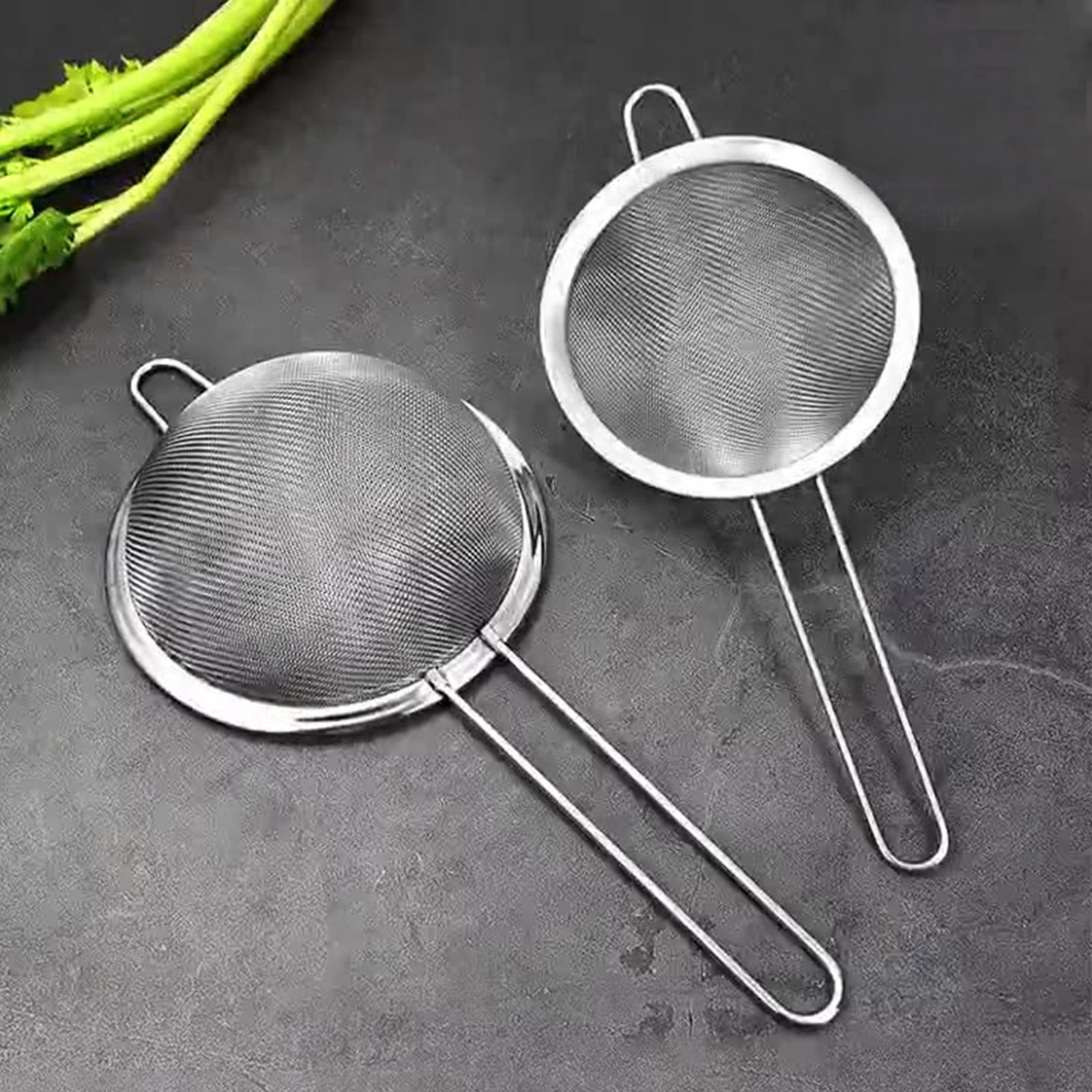 Yangee 3.15" Stainless Food Strainer For The Kitchen Stainless Mesh ...