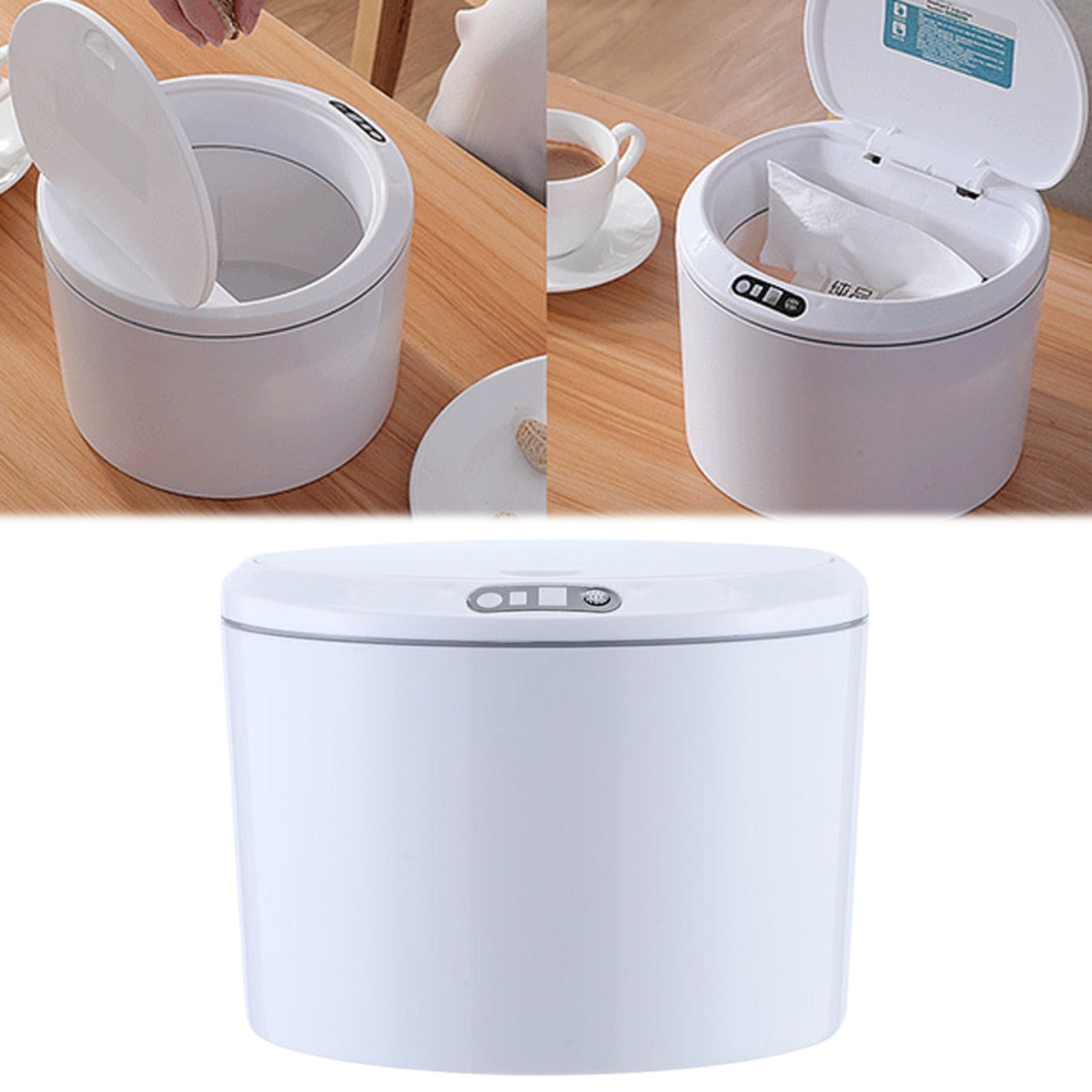 Yangee Automatic Touchless Motion Sensor Trash Can Induction Trash Can ...