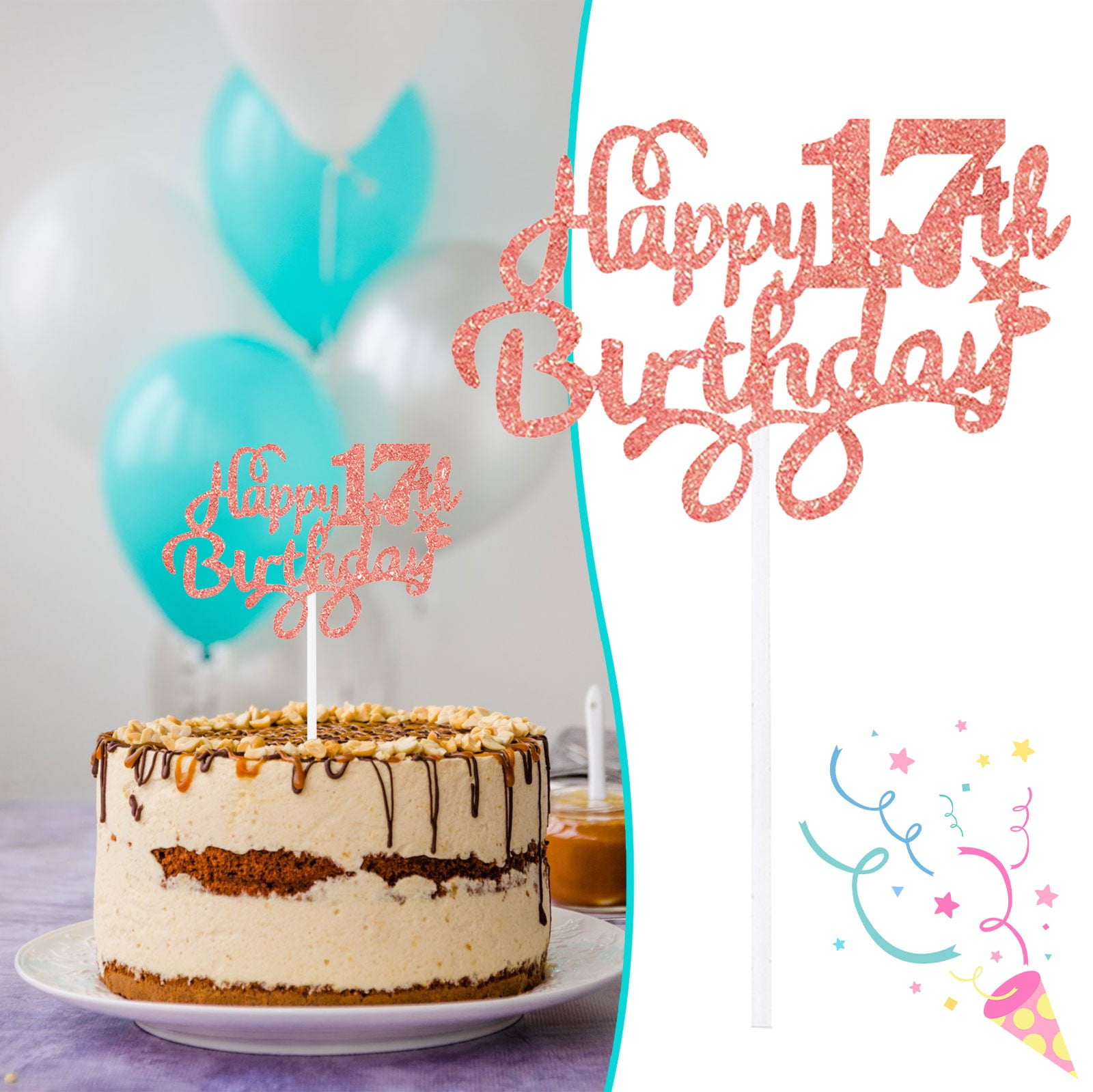 Yangee Baking Arabic Number Cake Molds With Card Insertion For Wedding ...