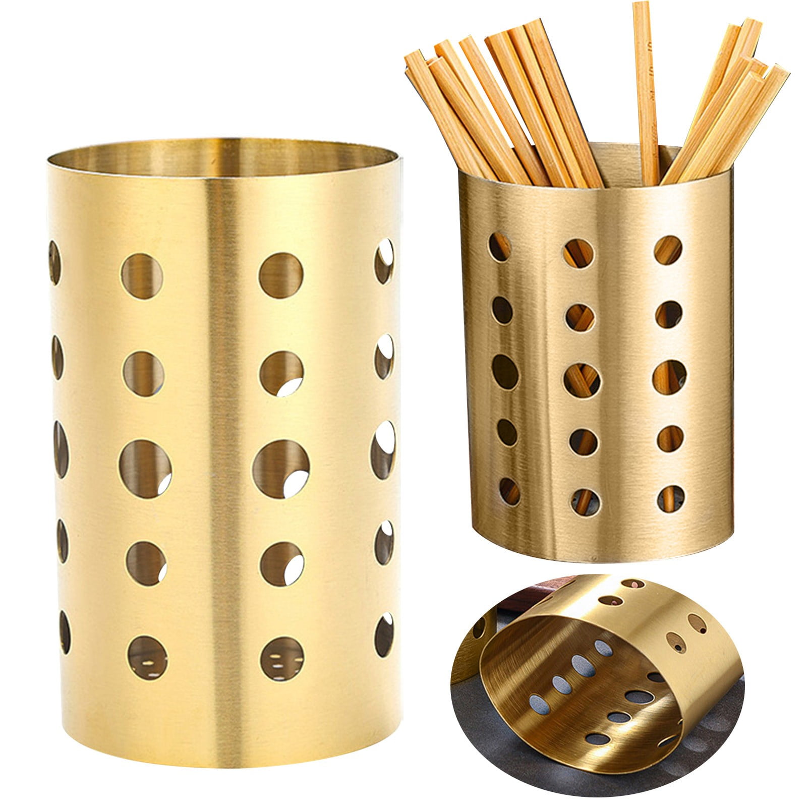 Yangee Stainless Kitchen Utensil Holder Organizer For Drawers ...