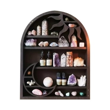 3-Piece Wall and Storage System- Cherry Finish 15 Shelves - Walmart.com