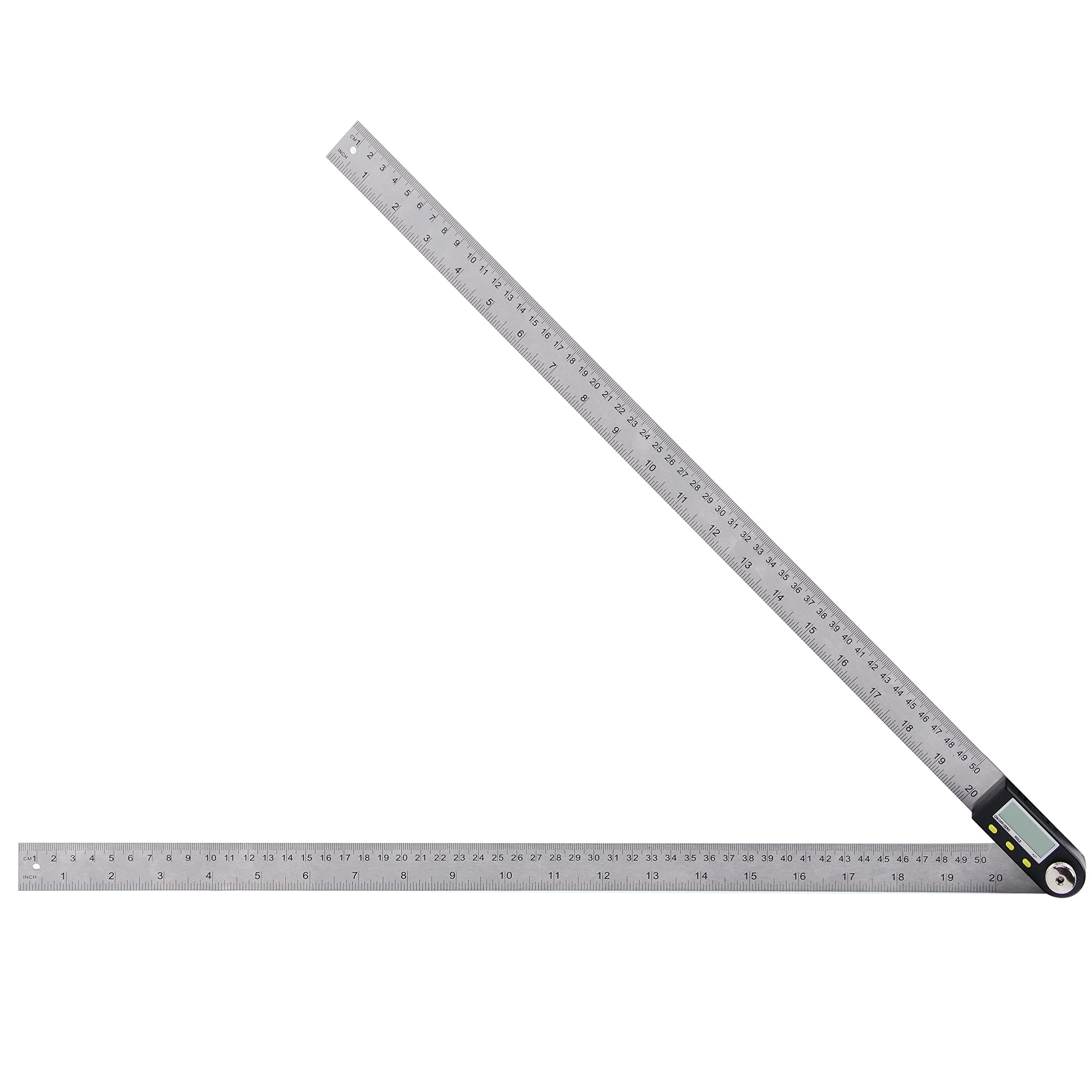 Yangoutool Digital Angle Ruler 20inches/500mm Stainless Steel Digital ...