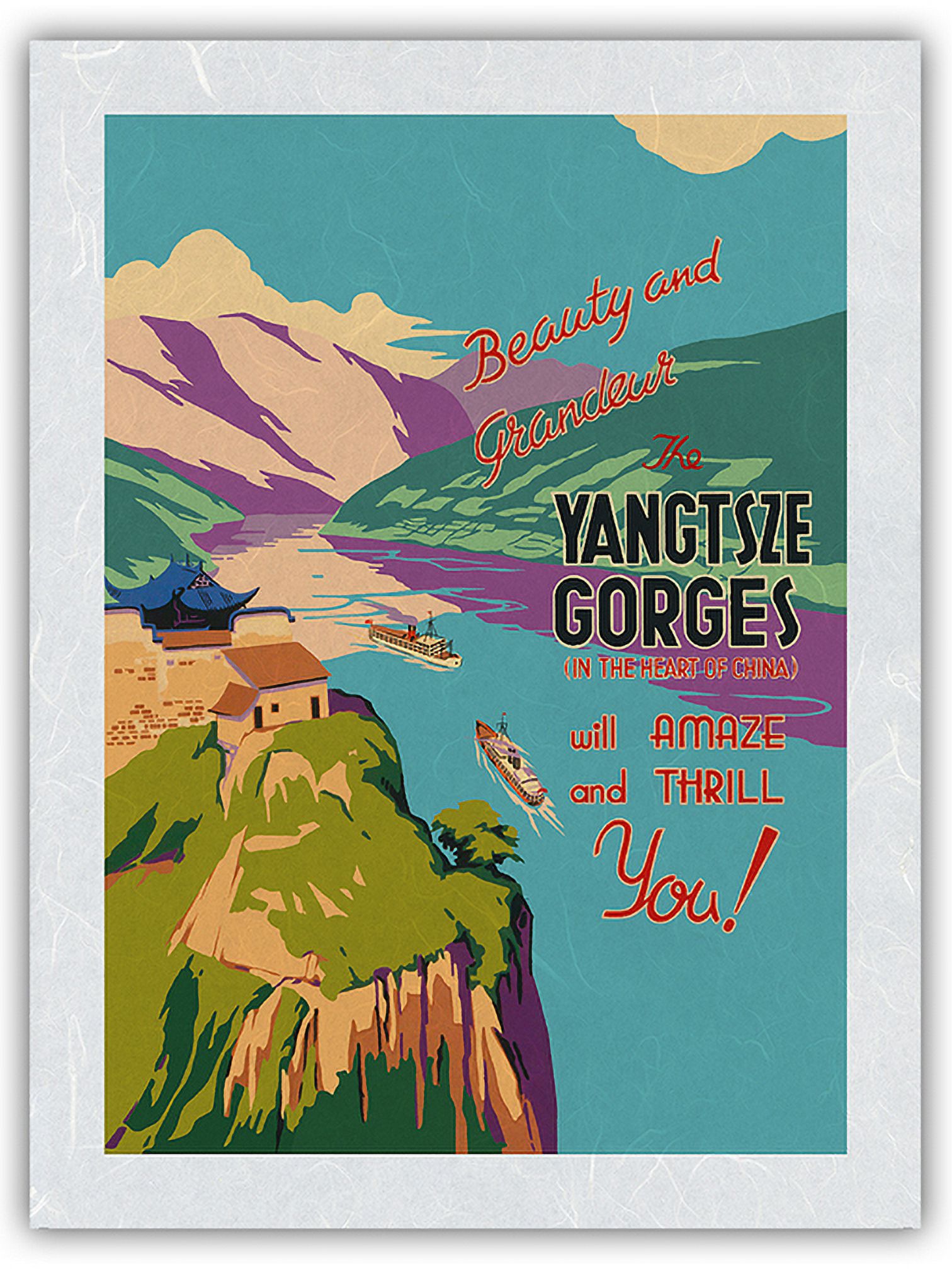 The Yangtsze (Yangtze) River Gorges - In the Heart of China - Beauty ...