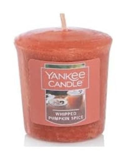 Yanke Candle Whipped Pumpkin Spice Votive Candle 1.75 oz. - Walmart.com