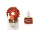 Yankee Candle Autumn Wreath Scentplug with Light Diffuser Base with a ...