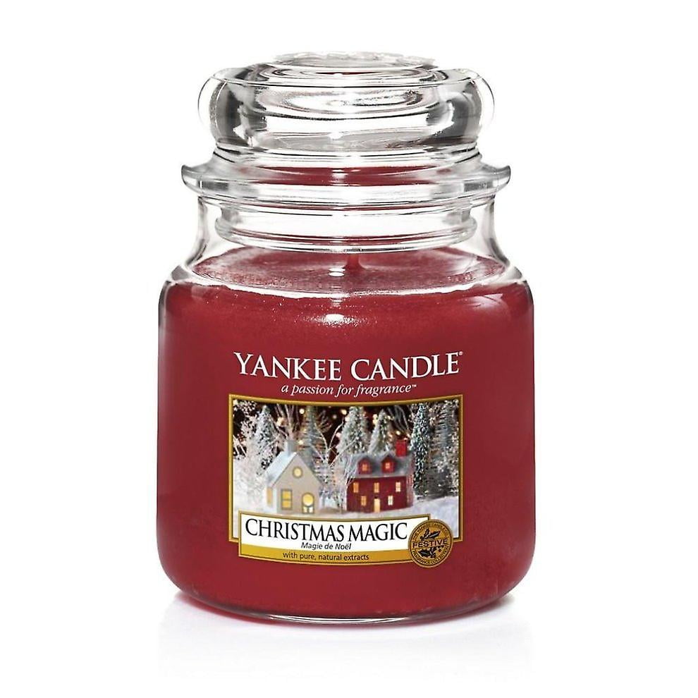 Yankee Candle CHRISTMAS MAGIC Medium Original Classic Jar Candle ...