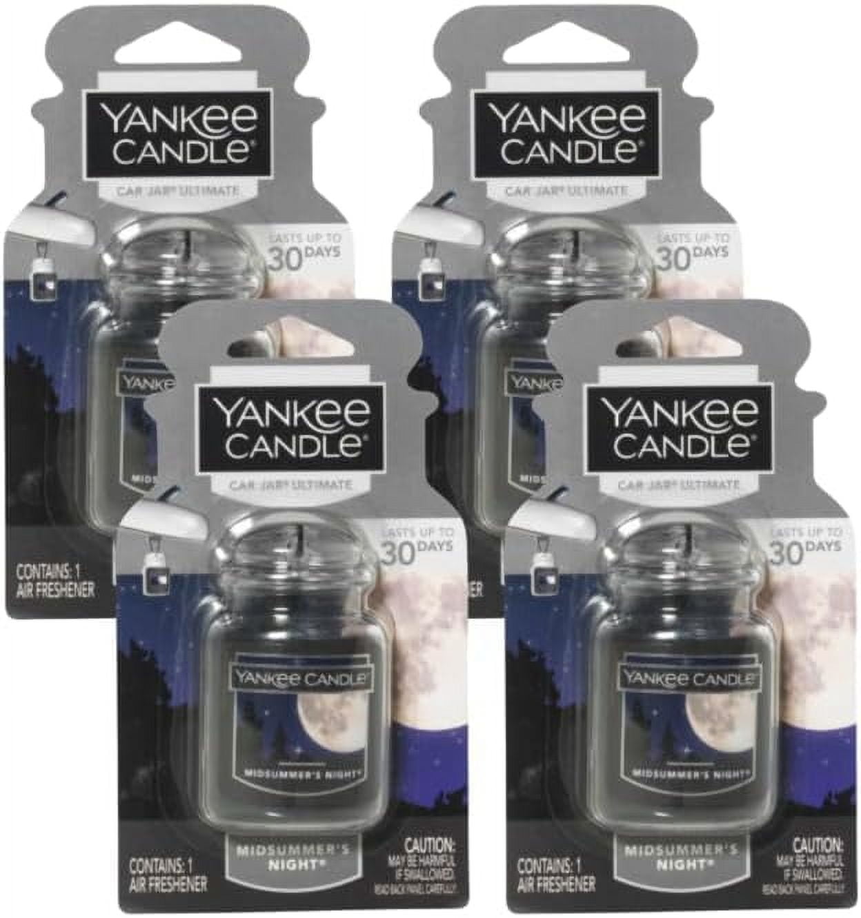 Yankee Candle Car Jar Ultimate Hanging Car Air Fresheners, Midsummer's ...