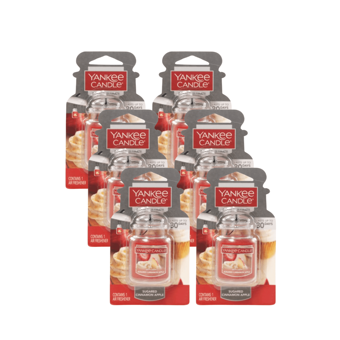 Yankee Candle Car Jar Ultimate Hanging Car Air Fresheners, Sugared ...
