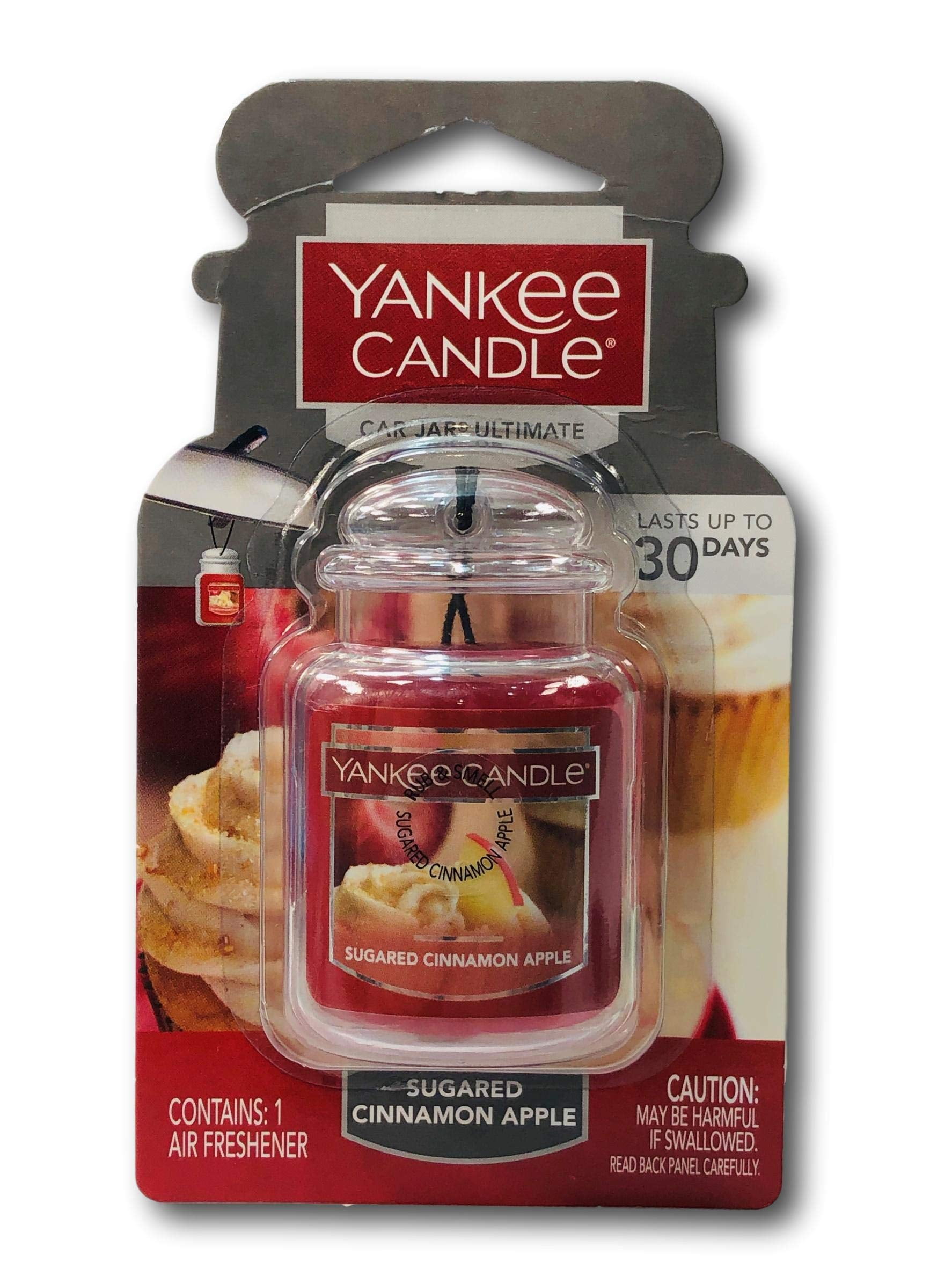 Yankee Candle Car Jar Ultimate, Sugared Cinnamon Apple, Car Air ...