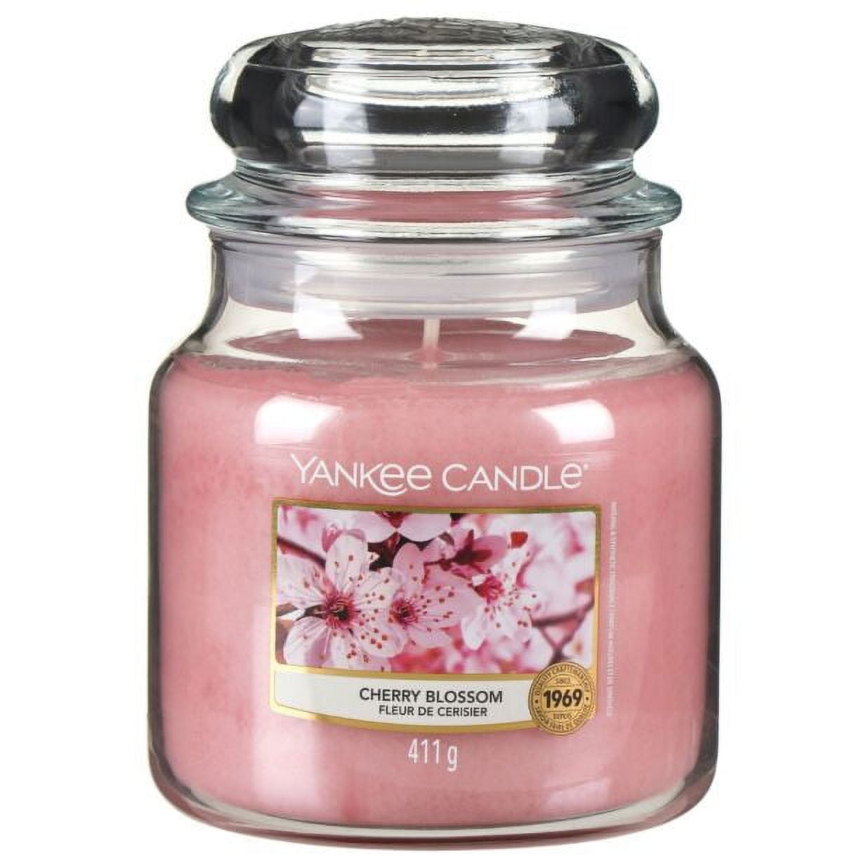Yankee Candle Cherry Blossom Fragrance Medium Jar - Walmart.com