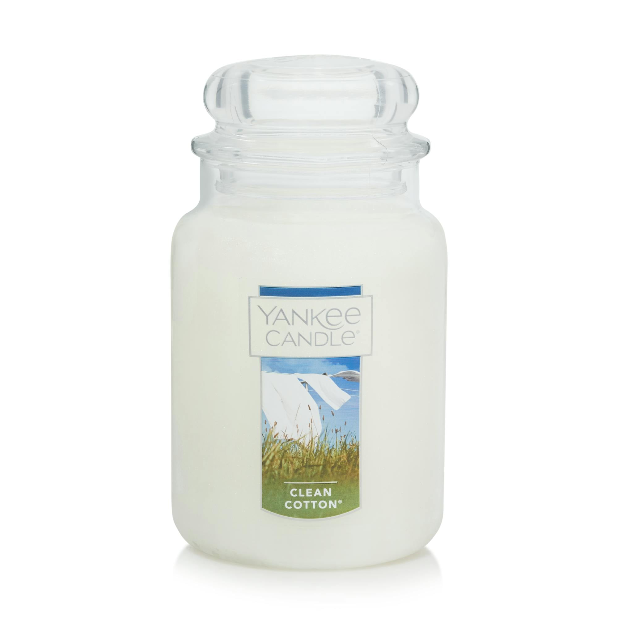 Yankee Candle Original Large Jar Clean Cotton 22 oz Walmart