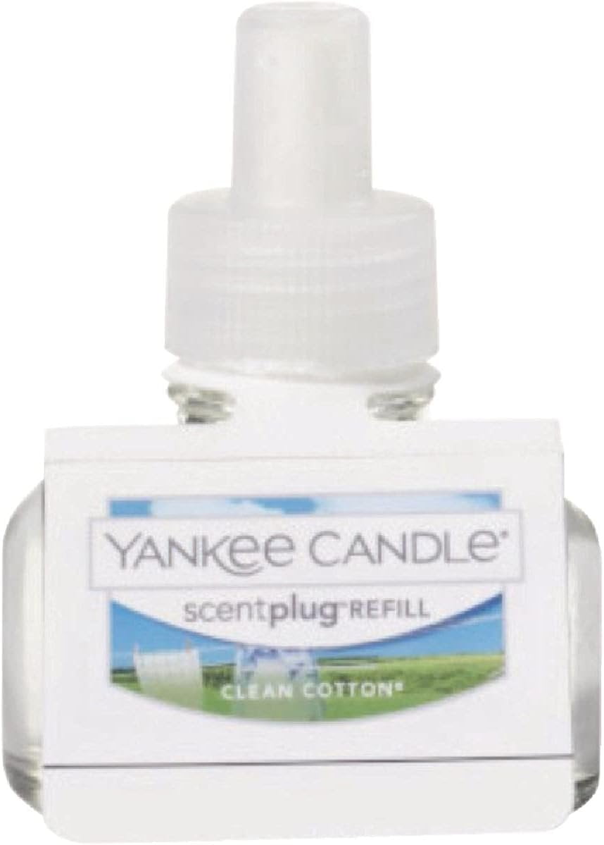 Yankee Candle Clean Cotton Scent-Plug Single Refill - Walmart.com