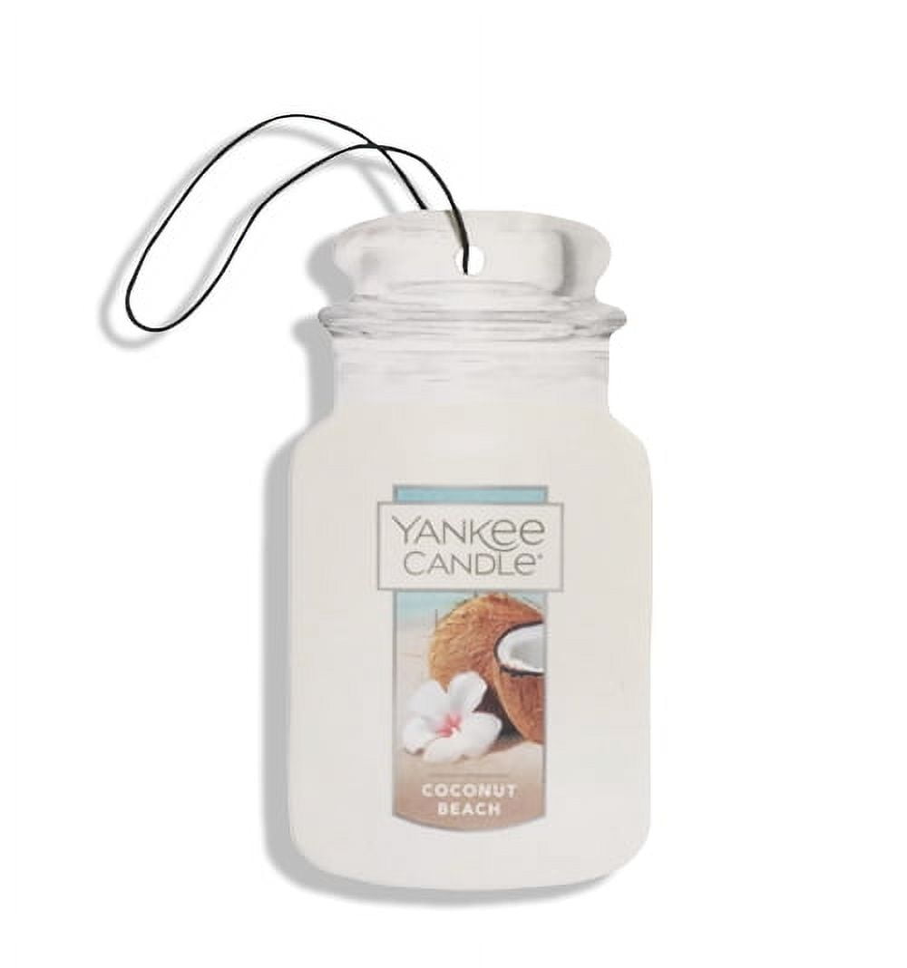 Yankee Candle Car Jar Singles Coconut Beach - Walmart.com