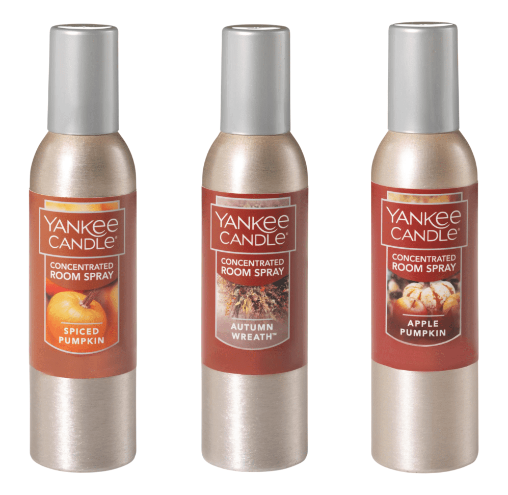 Yankee Candle Concentrated Room Spray Harvest Bounty Variety Pack ...