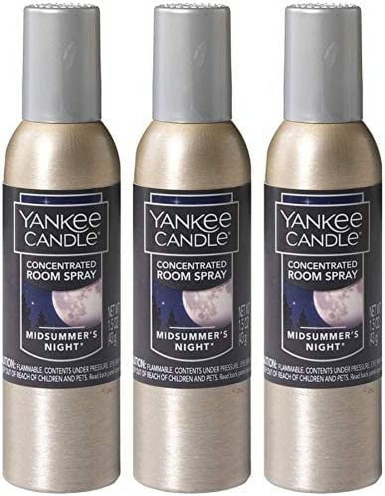 Yankee Candle, Concentrated Room Spray, 3 oz, MidSummer's Night 3pk ...