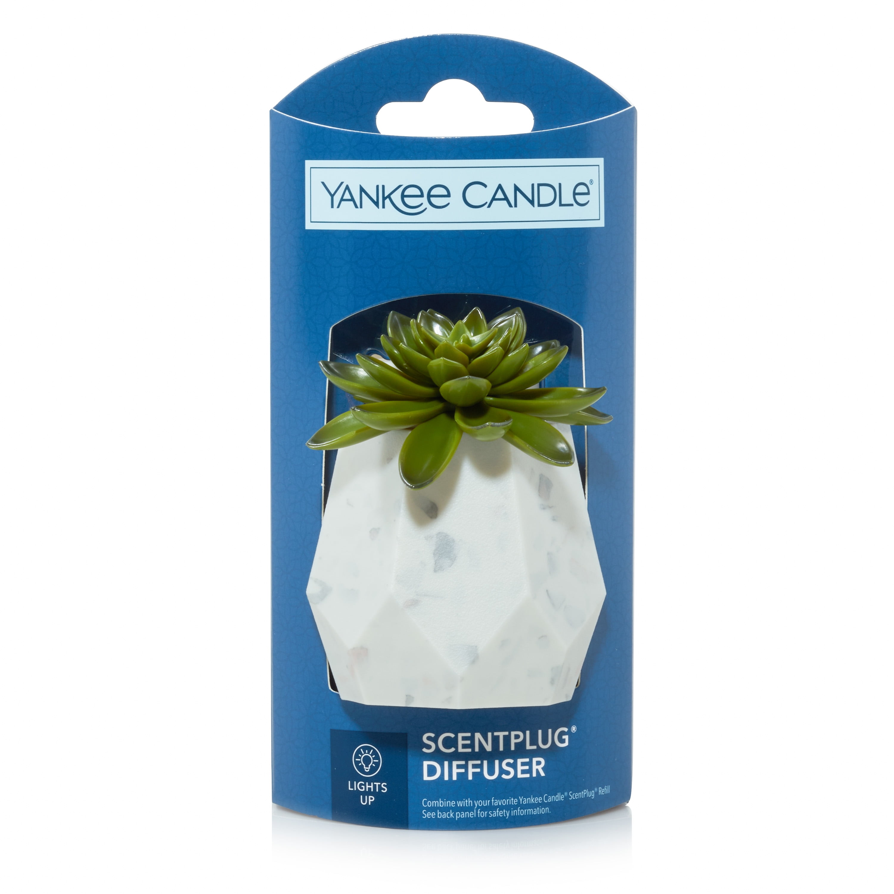 Yankee Candle Faceted Succulent Scent-Plug Fragrance Diffuser Base ...