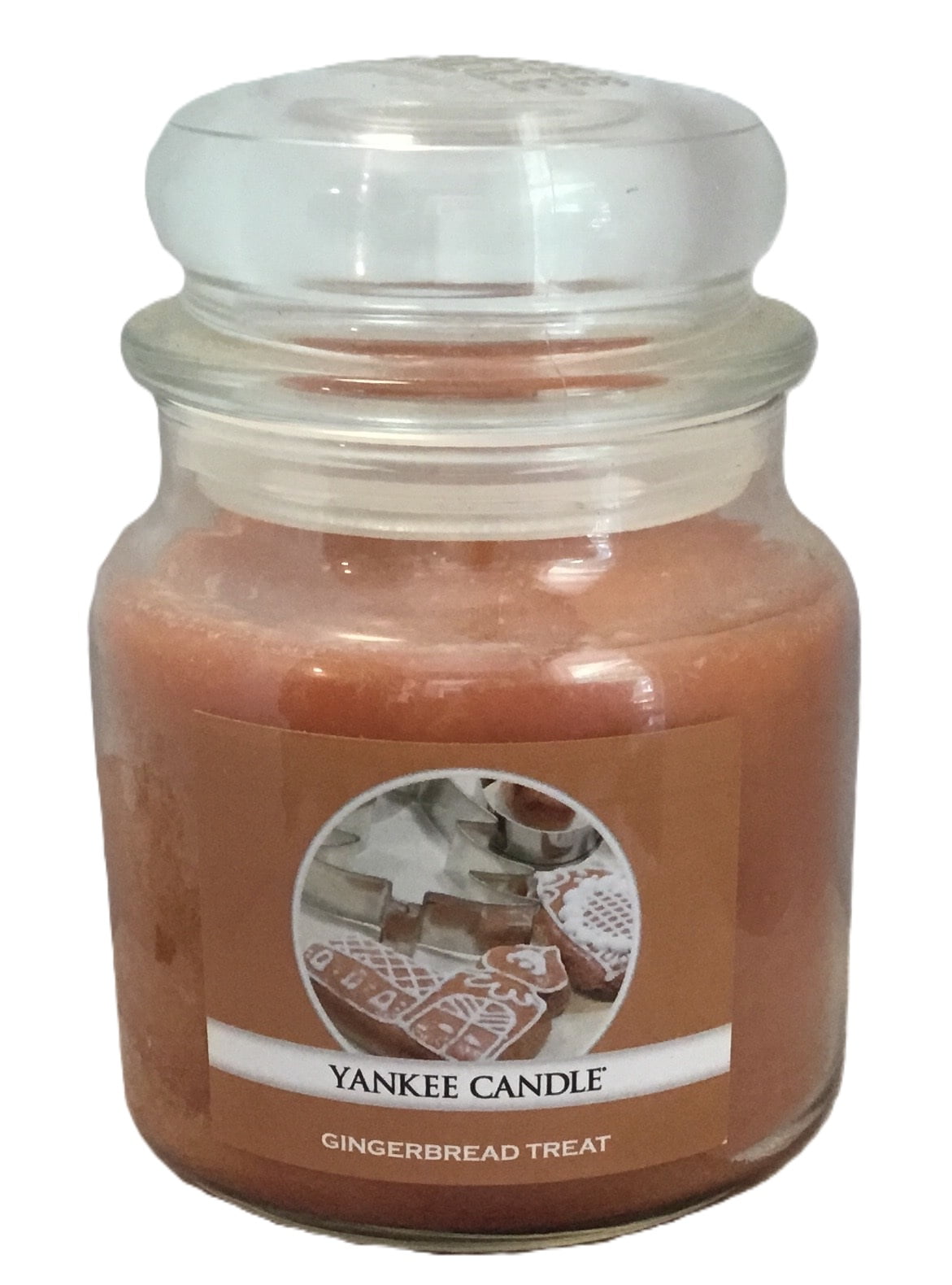 Yankee Candle Gingerbread Treat Medium Original Holiday Jar Candle ...