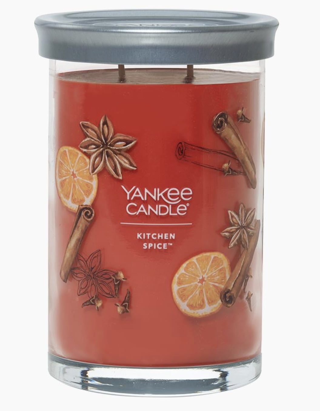 Yankee Candle Kitchen Spice Large Signature 2-Wick Tumbler Candle ...