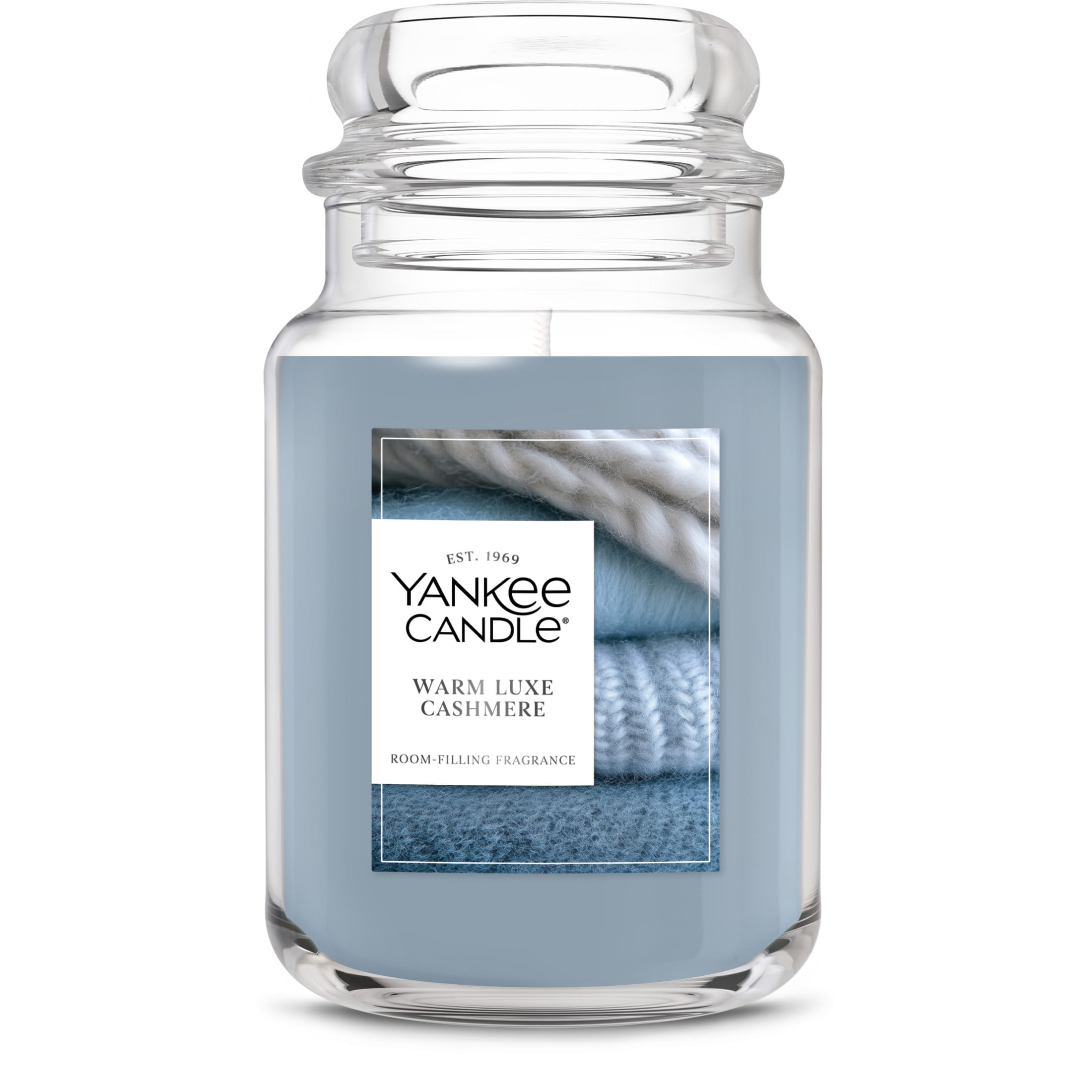 Yankee Candle Warm Luxe Cashmere Original Large Jar Scented Candles, 22 ...