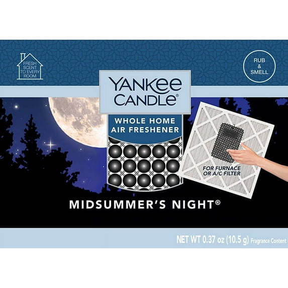 Yankee Candle Midsummer's Night Whole Home Air Freshener, Multi-Scent ...